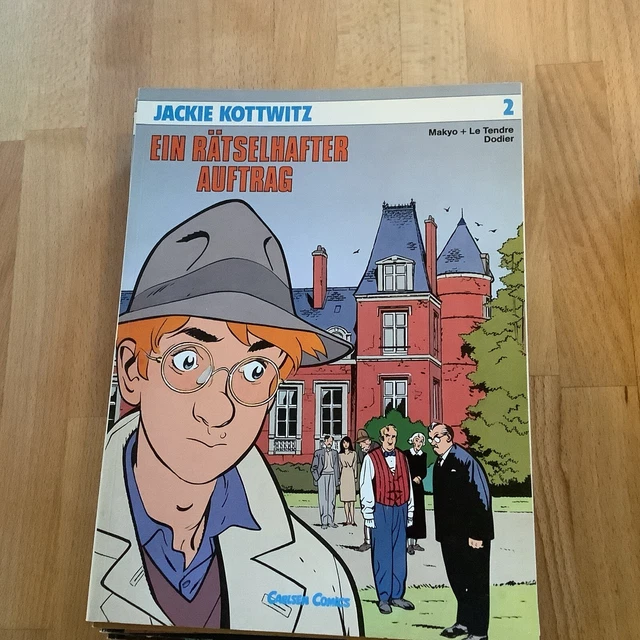 CARLSEN COMIC JACKIE Kottwitz Band 2 Ein Rätselhafter Auftrag 1 ...