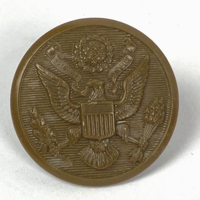 WWII? MILITARY US Army Button Uniform Jacket Coat Unmarked 1 1/8 ...