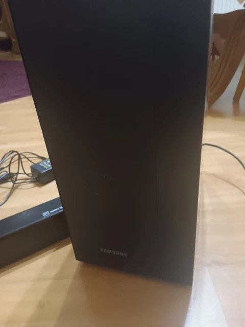 SAMSUNG WIRELESS SUBWOOFER/SOUND Bar And Remote ( Parts Nit Working) £ ...