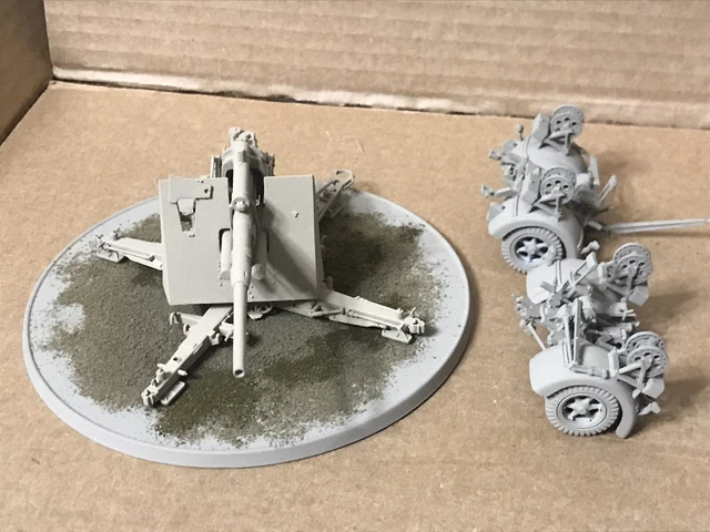 1 48 Tamiya Built And Primed 88mm Anti Tank Gun Used For Dust 1947