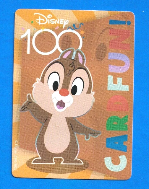 2023 CARD FUN Disney Joyful 100 Years CHIP CHIP AND DALE BASE #D100 ...