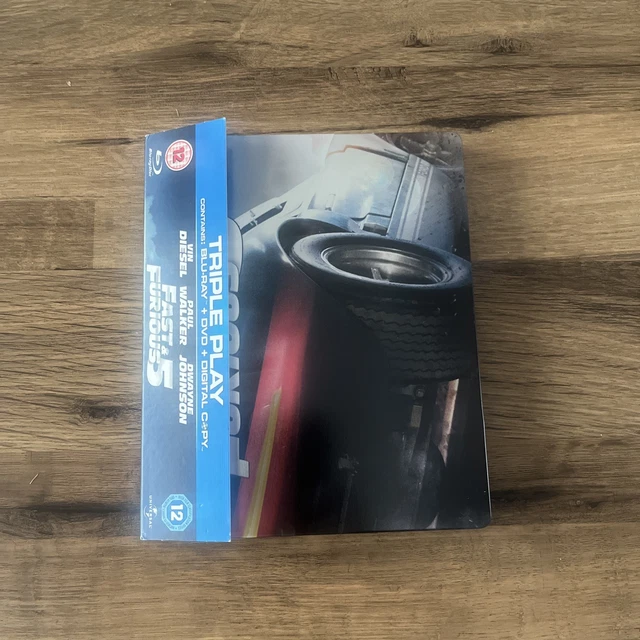 FAST & FURIOUS 5 Blu-Ray Steelbook £6.50 - PicClick UK