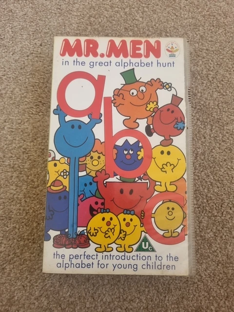 MR. MEN VHS - In The Great Alphabet Hunt £5.00 - PicClick UK