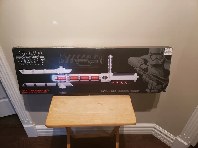 STAR WARS EPISODE 8 The Black Series Force FX Z6 Riot Control Baton ...
