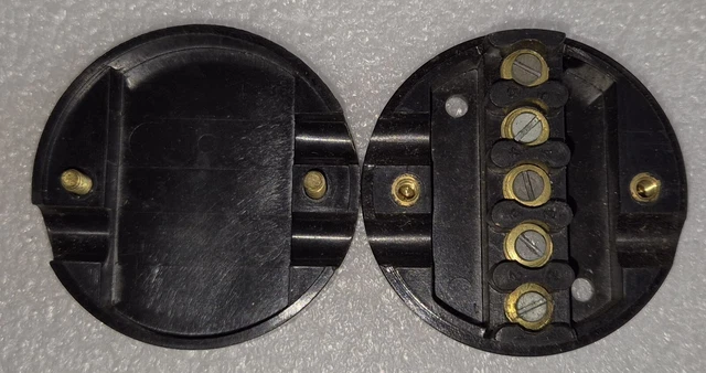 TELEPHONE ? JUNCTION Box Type D Looks New And Unused Military Broad ...