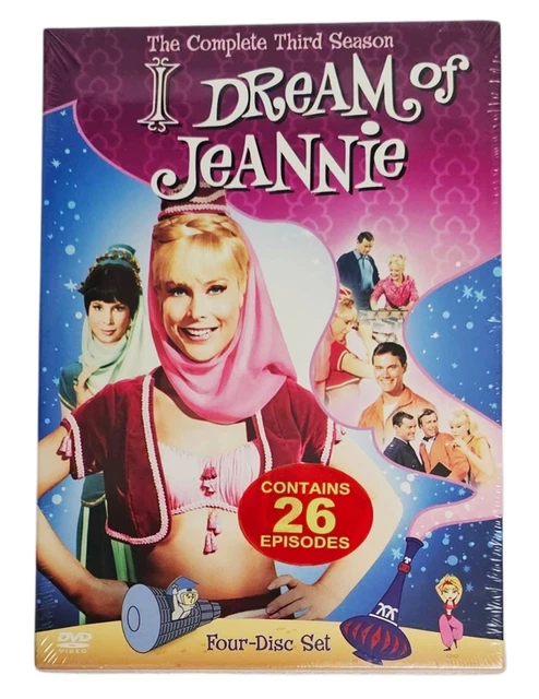 I DREAM OF Jeannie Third Season 3 DVD Sony Kids Family Sub Portuguese ...