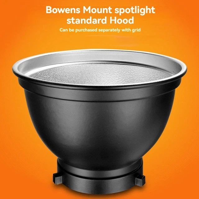 STANDARD REFLECTOR DIFFUSER Lamp Shade Dish 55° Angle for Bowen ...