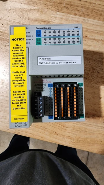 ALLEN BRADLEY 1769-L18ER-BB1B /B Compactlogix Controller $610.00 - PicClick