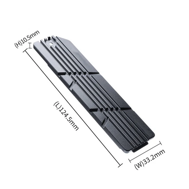 FOR PS5 PRO Aluminum SSD Heatsink Cover Protects Against Dust and ...