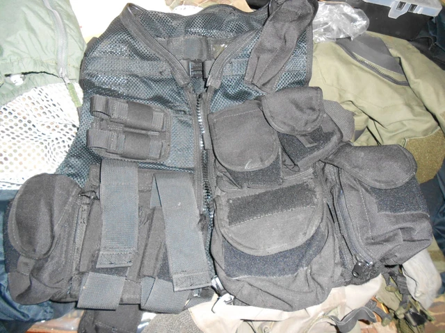 UKSF ISPL VEST Twin M16 Mag Pouch Twin Pistol Mag Chest Rare Special ...