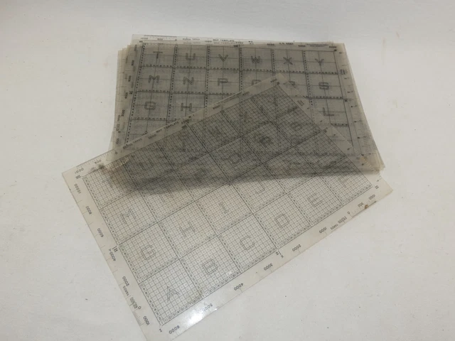 GABARIT POUR CARTE M2 Map Template ORIGINAL US AMRY WWII WW2 EUR 49,00 ...