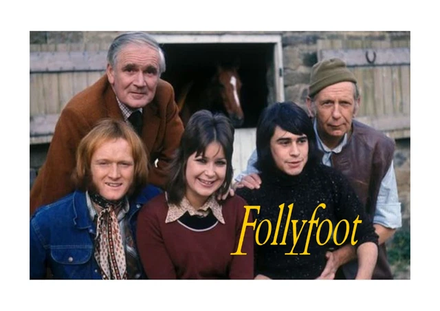 FOLLYFOOT TV SERIES 1970s A4 reproduction poster and choice of frame £9 ...