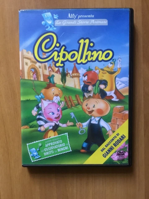 DVD CIPOLLINO RODARI 1961 Dezkin Animazione Russa Sovietica Audio ...