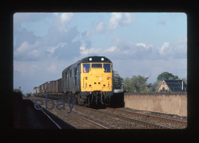 ORIGINAL 35MM SLIDE -Class 31's 31235 & 31311 coal from Mansfield ...