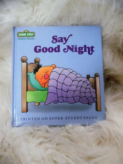 SESAME STREET SAY Goodnight Book $14.99 - PicClick CA