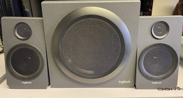 LOGITECH Z-333/S-00154 2.1 Powered Multimedia Speakers With Sub-Woofer ...