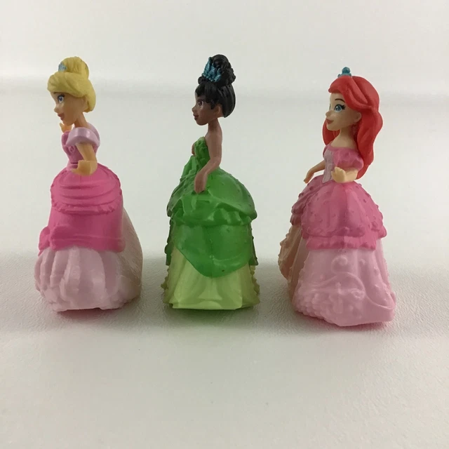 DISNEY PRINCESS GEM Collection Blind Box Figures Tiana Ariel Cinderella ...