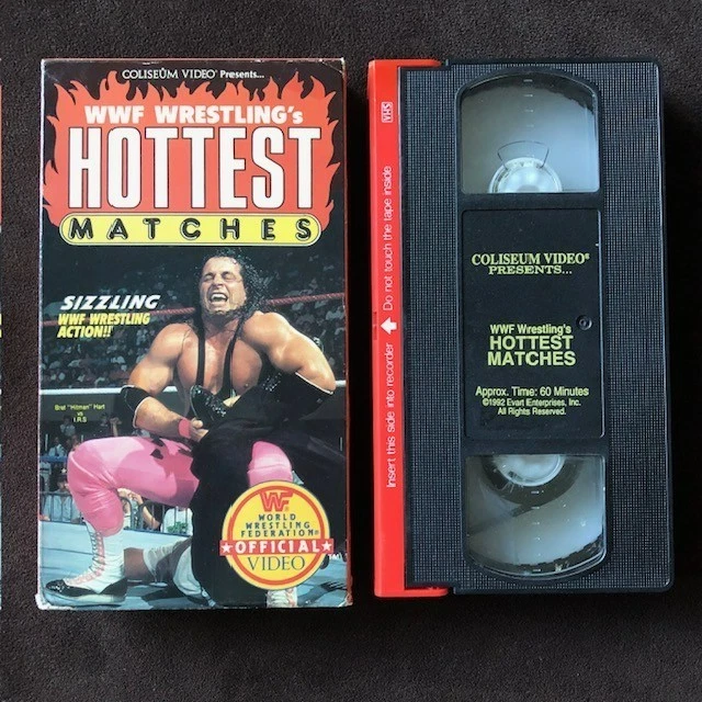 WWF COLISEUM VIDEO VHS video tape WWF Wrestling's Hottest Matches ...