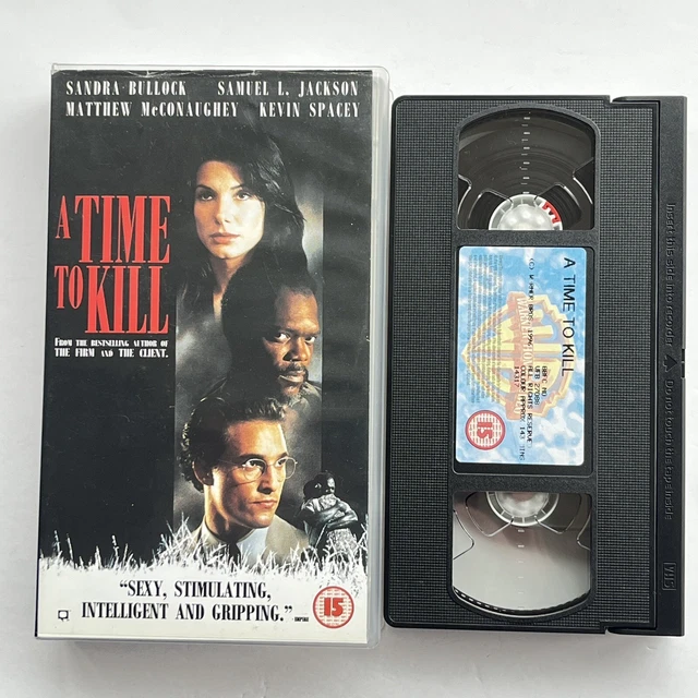 A TIME TO Kill VHS Matthew McConaughey Sandra Bullock Samuel L. Jackson ...