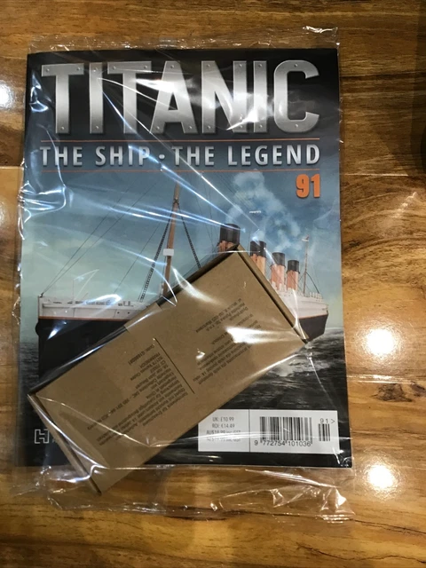 BUILD THE TITANIC SCALE 1:200 HACHETTE issue 91,collectors edition,Only Few Left £16.95 ...