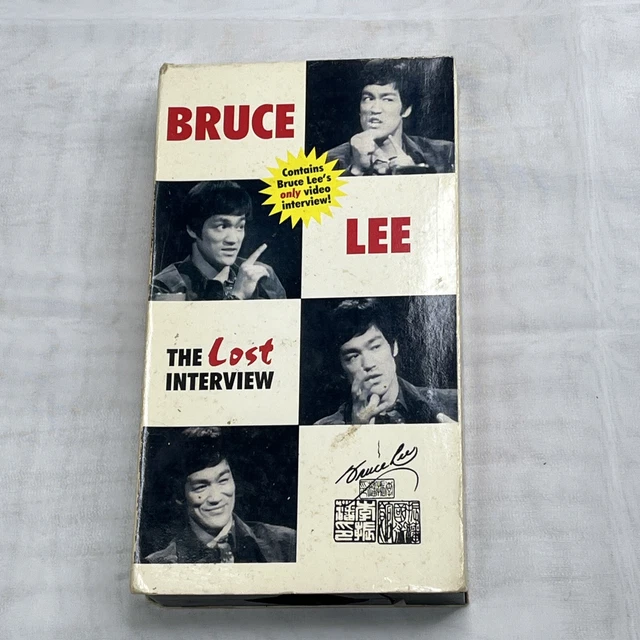 BRUCE LEE : The Lost Interview (VHS, 1994) Pierre Berton Rare Item MCA ...