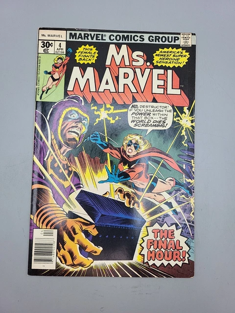 Ms Marvel 4 Vs The Doomsday Man 1977 Carol Danvers Captain Marvel Eur