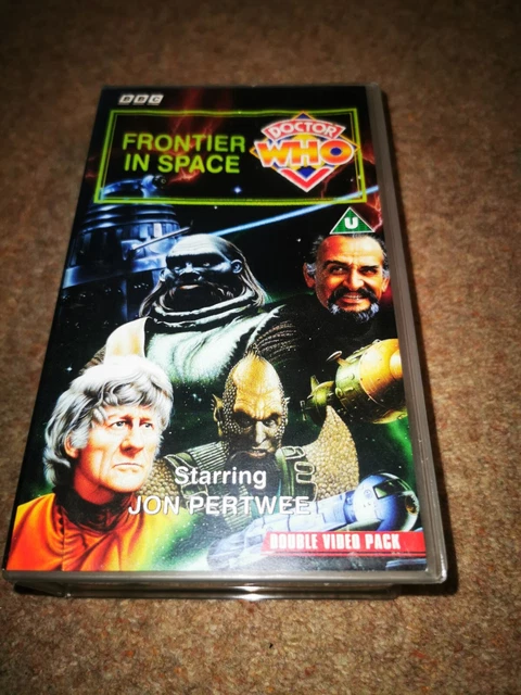 DOCTOR WHO: FRONTIER In Space-Double Vhs Pack-Jon Pertwee £8.95 ...