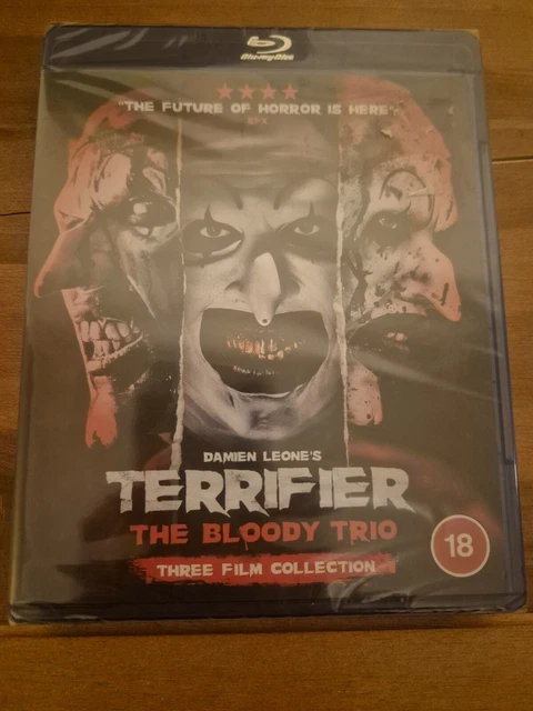 TERRIFIER: THE BLOODY Trio [18] Blu-ray (Triple) Box Set £19.00 ...