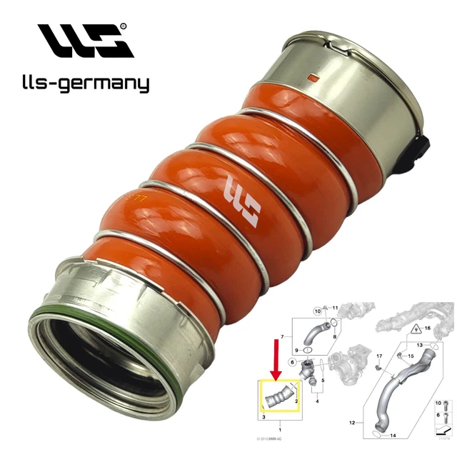 TUYAU TURBO TUYAU D'Admission Pour BMW X5 E70 F15 X6 E71 F16 40DX ...