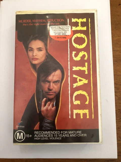 HOSTAGE VHS 1992 Sam Neill Rare Tape PAL Format $35.00 - PicClick AU