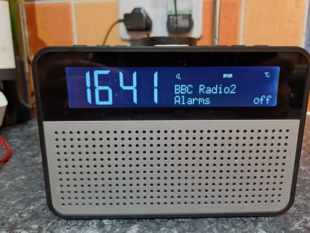 JOHN LEWIS ASTRO DAB Radio Clock Alarm, DAB+/FM PORTABLE RADIO Tested £ ...