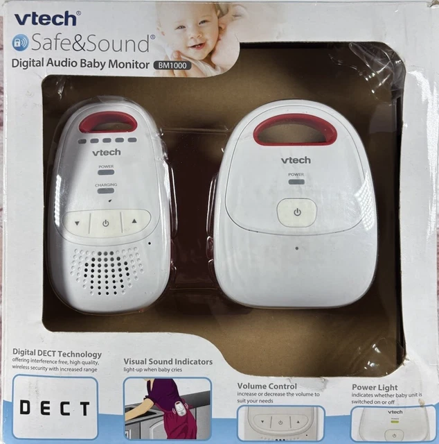 VTECH BABY BM1000 Digital Audio Monitor.Chargers Included £18.50 ...