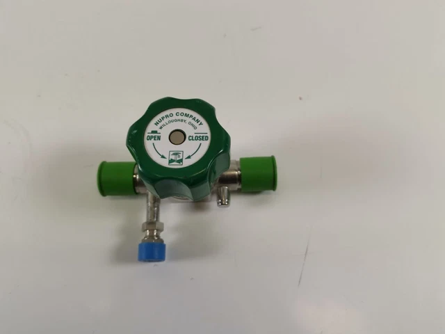 VÁLVULA DE DIAFRAGMA 1/2" Nupro / Swagelok 6L-ELD8-CCXD Nuevo EUR 98,91 ...