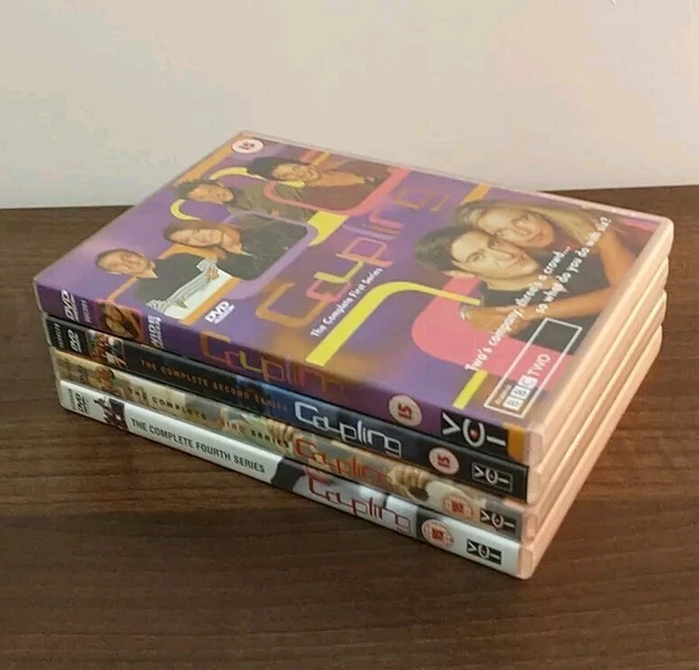 COUPLING - SERIES 1 2 3 4 Complete DVD Boxset BBC Free Post £8.95 ...