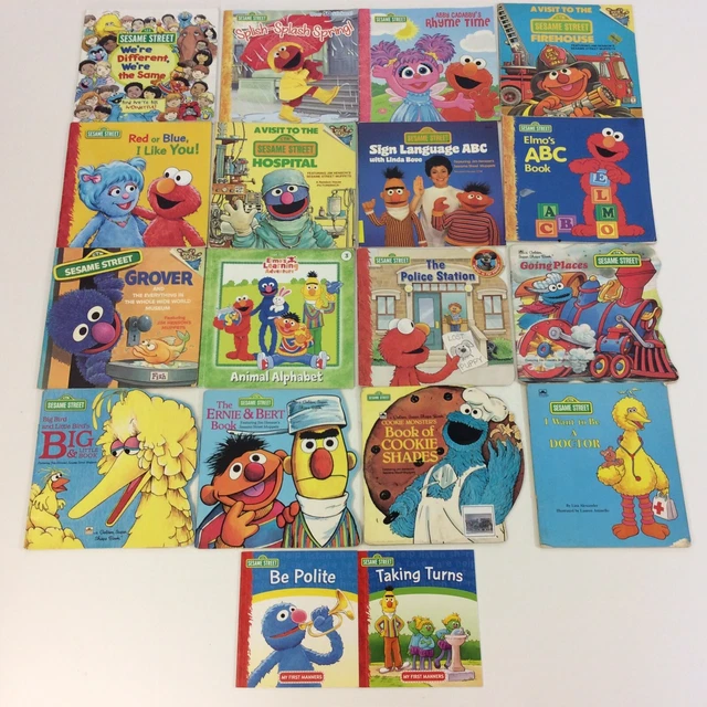 SESAME STREET JIM Henson Preschool Kindergarten 1st Grade 18 Picture ...