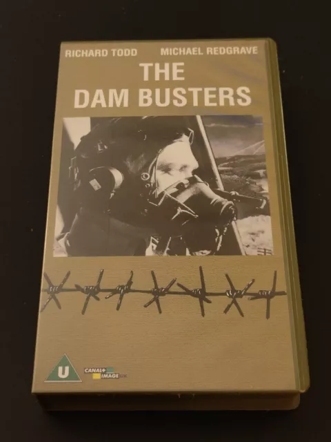 The Dam Busters Richard Todd On Vhs Video Cassette Tape Free Uk Postage