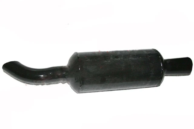 MINI VERTICAL EXHAUST Silencer Black Coated HMT Zetor 2511 3511 5911 ...