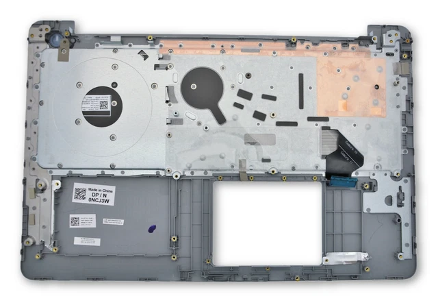 DELL INSPIRON 5565 5566 5567 Swiss Qwertz Backlit Keyboard / Palmrest ...