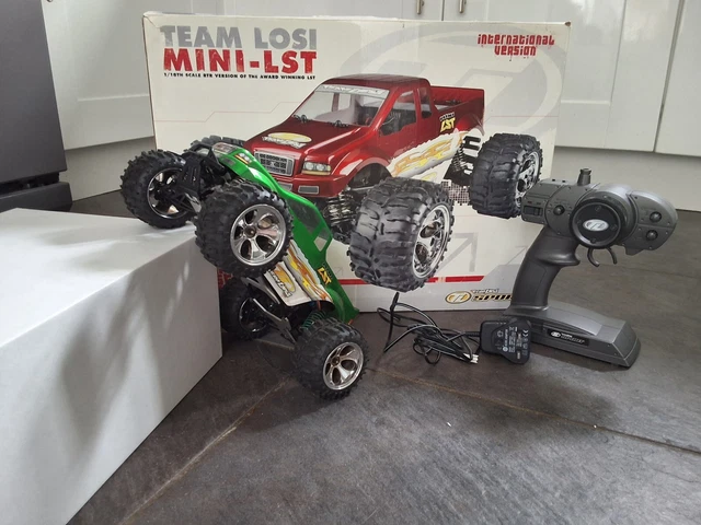 TEAM LOSI MINI-LST RTR mini monster truck - green - £37.12 - PicClick UK