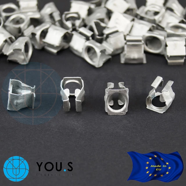 5 PIECES UNDERRUN protection underfloor retaining clip clips for Audi ...