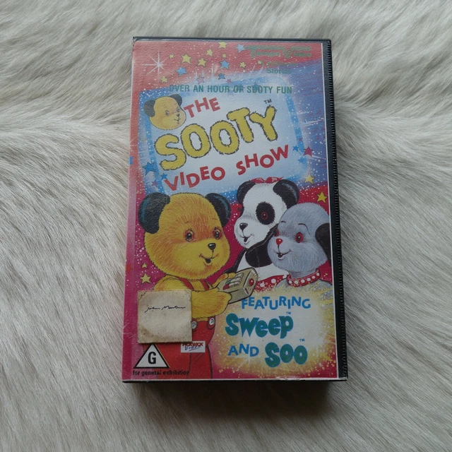 VINTAGE THE SOOTY VIDEO SHOW VHS Live Stage Show The Sooty Show Puppet ...
