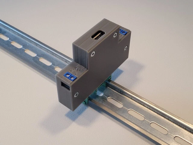 RS485 UND ESP8266 Wemos D1 Mini auf Hutschiene USB-C (Wifi, Modbus ...