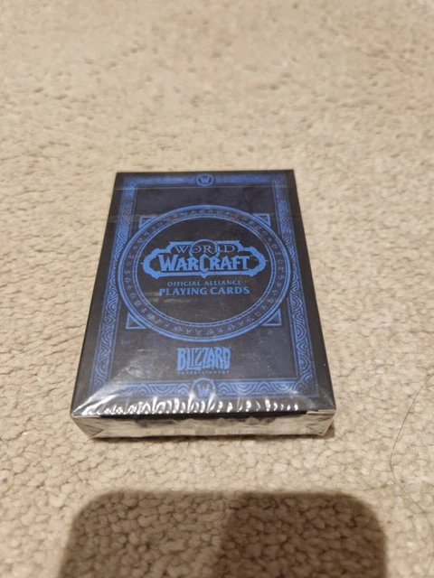 WORLD OF WARCRAFT Alliance Playing Cards RARE UNOPENED £21.99 - PicClick UK