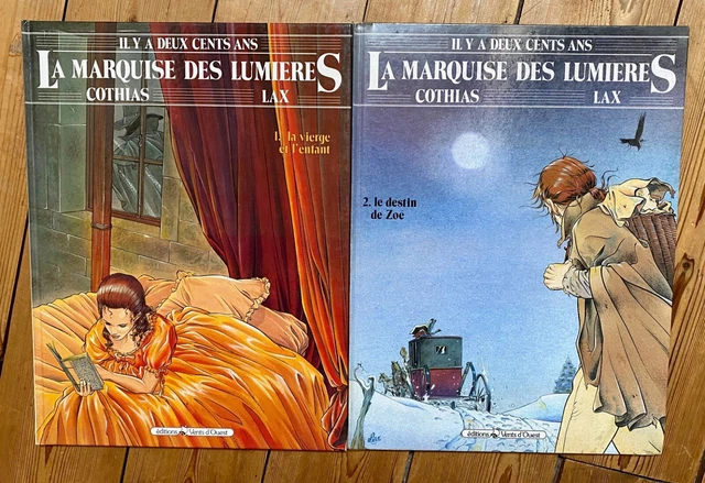LA MARQUISE DES Lumières Cothias/Lax Vents D'ouest 2 Tomes Eo EUR 10,00 ...