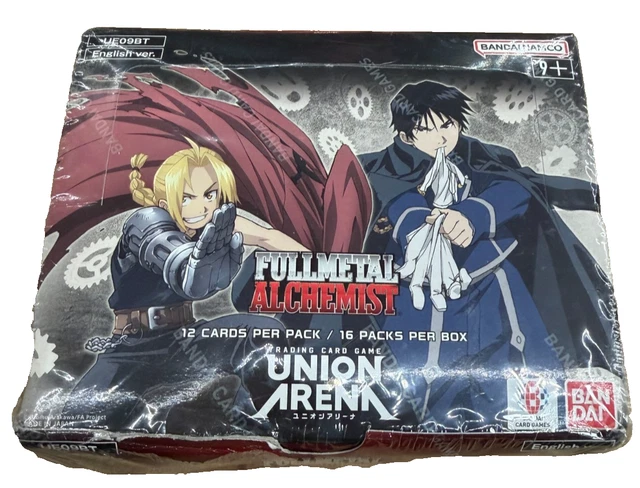 NEW! UNION ARENA UE09BT Fullmetal Alchemist Booster Box Sealed English ...