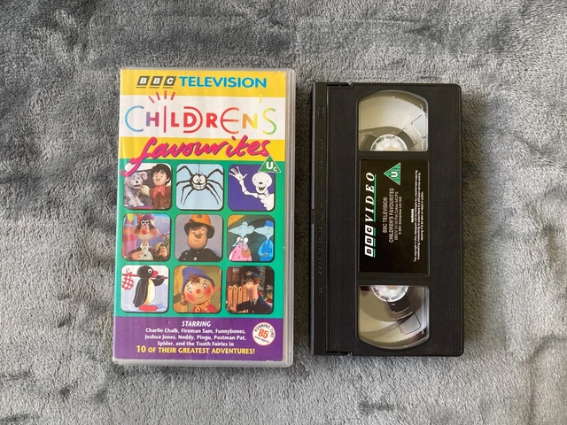 BBC TELEVISION - Children's Favourites VHS (Fireman Sam, Pingu, Postman ... BBC TELEVISION - Children's Favourites VHS (Fireman Sam, Pingu, Postman ...