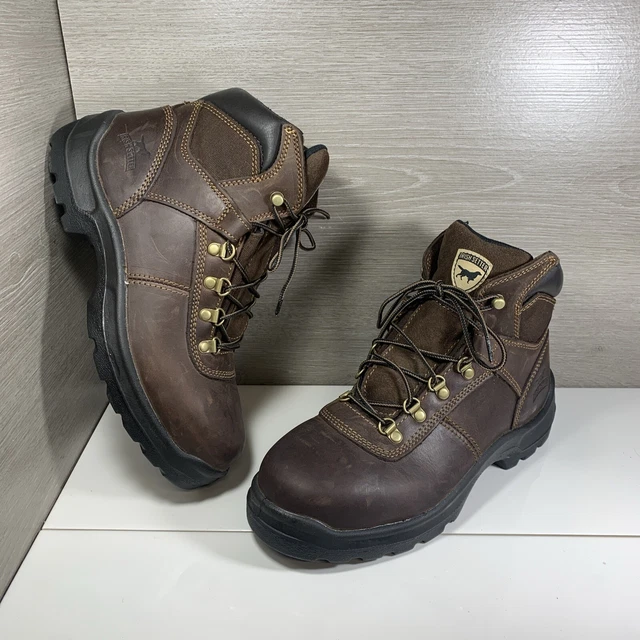 IRISH SETTER RED Wing Ely 6" 83607 Soft Toe EH Waterproof Work Boot Men ...