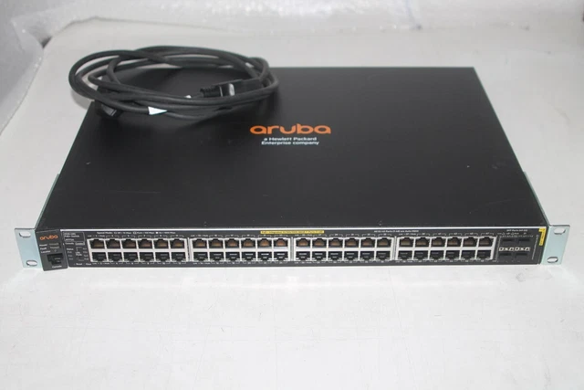 HPE / ARUBA .. SWITCH 48 PORTS Gigabit POE+ .. J9772A / 2530-48G .. EUR 449,90 - PicClick FR