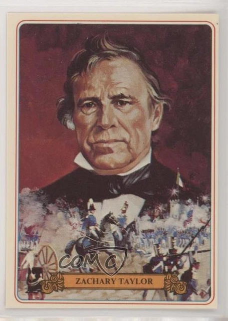 1976 BEL-ART KNOW Your US Presidents Colonial Bread Zachary Taylor #12 ...
