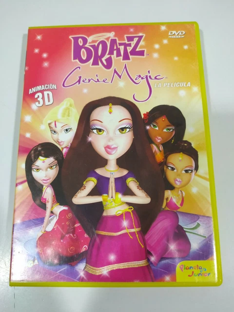 BRATZ GENIE MAGIC The Movie - Region 2 DVD + Extras Spanish English ...